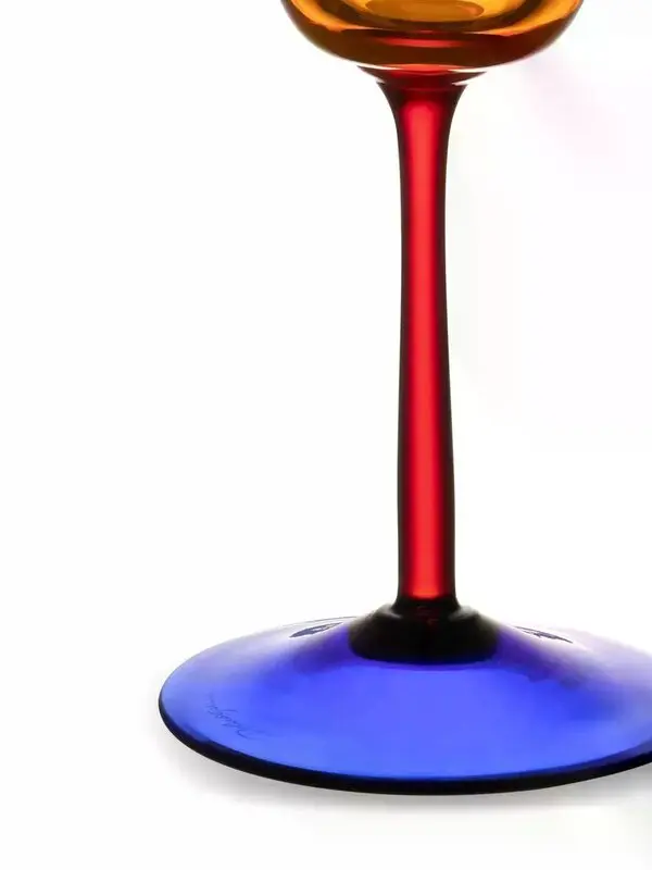 Dolce & Gabbana Murano Wine Glass - Yellow