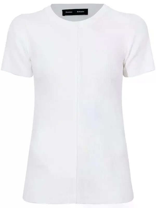Proenza Schouler Ribbed Crew Neck T-shirt