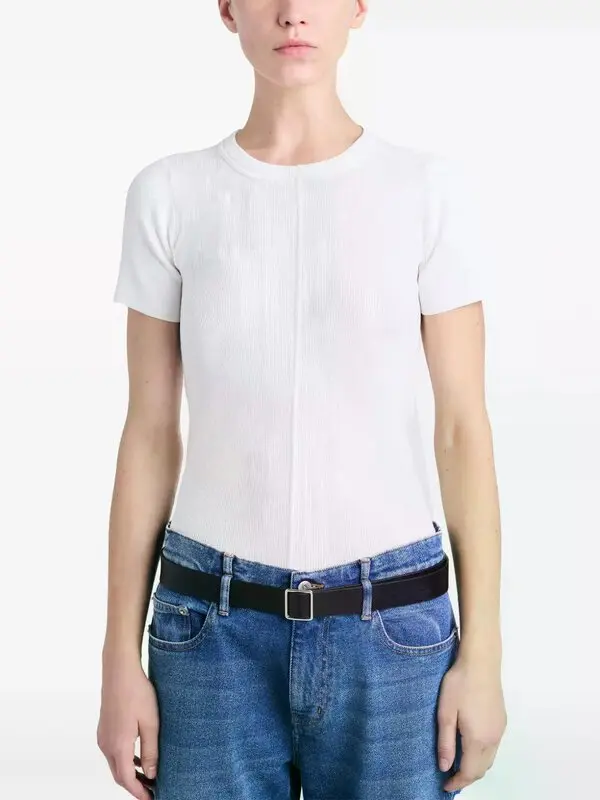 Proenza Schouler Ribbed Crew Neck T-shirt