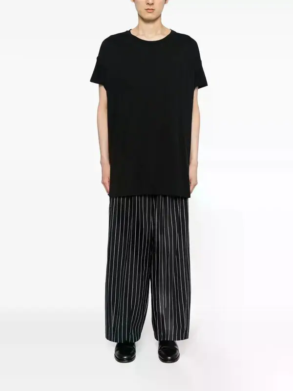 MARINA YEE Draped-detail Cotton T-shirt
