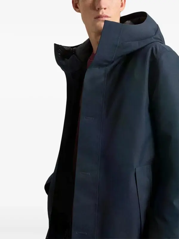 Woolrich Waterproof Gore-tex Parka - Blue