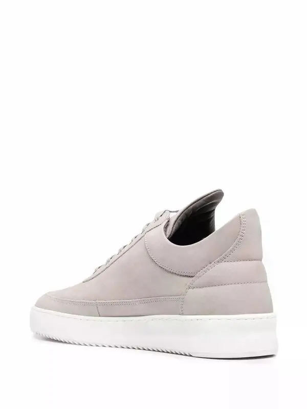 Filling Pieces Leather High-top Sneakers - Grey