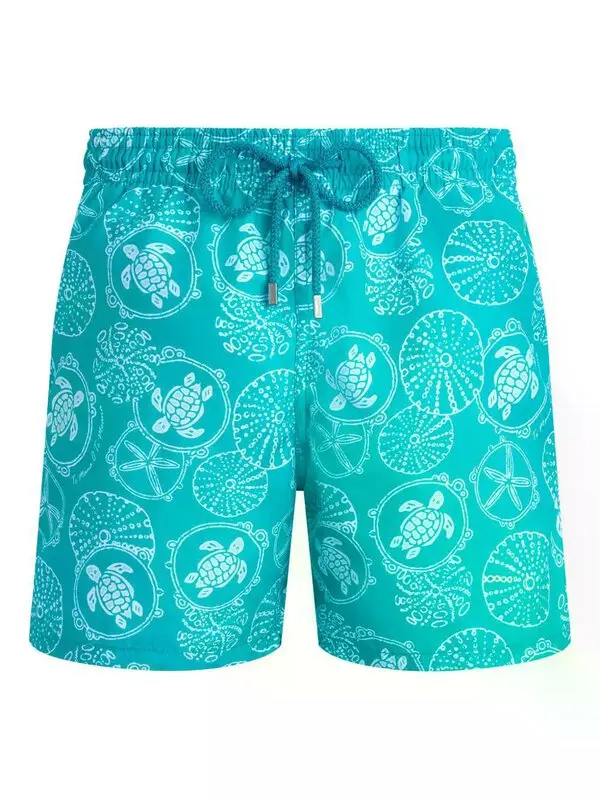 Vilebrequin Oursins Swim Shorts - Green
