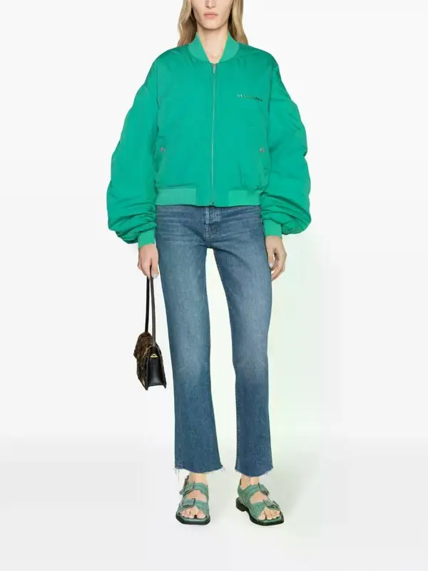 MOTHER Tomcat Slim-cut Frayed-edge Jeans