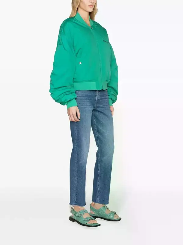 MOTHER Tomcat Slim-cut Frayed-edge Jeans