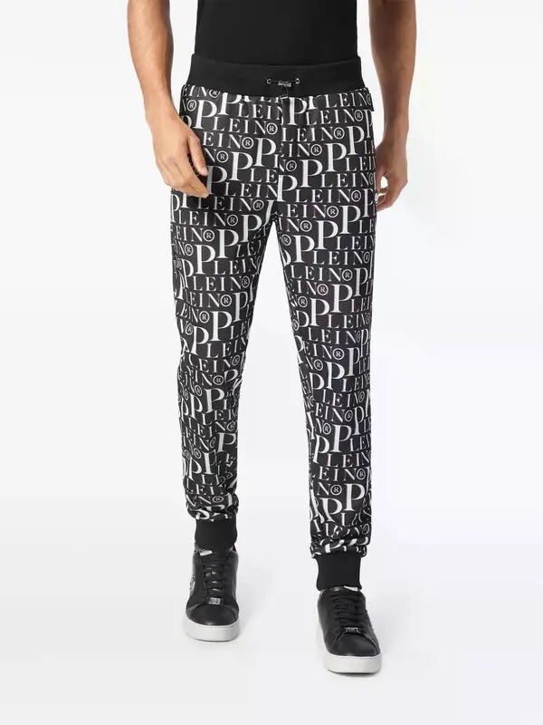 Philipp Plein All-over Logo-print Track Pants