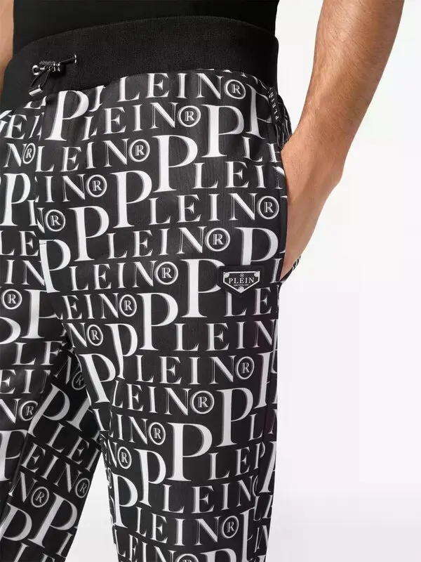 Philipp Plein All-over Logo-print Track Pants