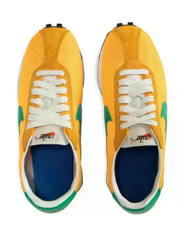 Nike Ld-1000 Lace-up Panelled Round Toe Sneakers - Orange