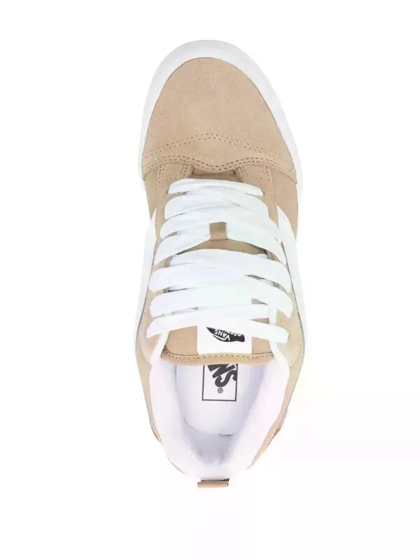 VANS Knu Skool Suede Lace-up Sneakers - Brown