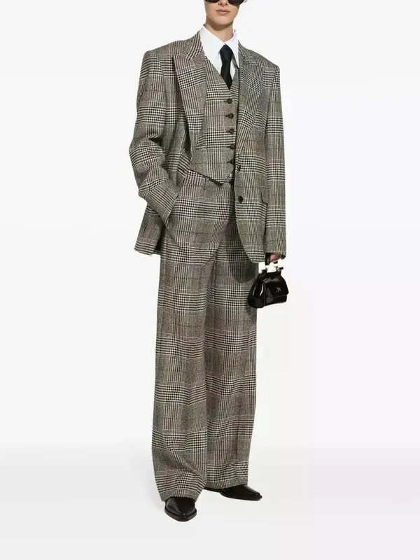 Dolce & Gabbana Tartan Check Trousers