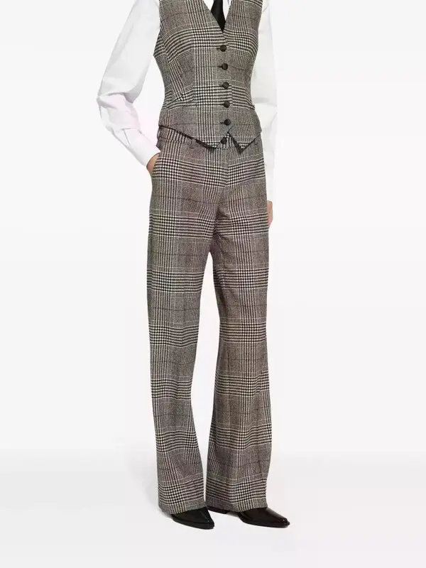 Dolce & Gabbana Tartan Check Trousers