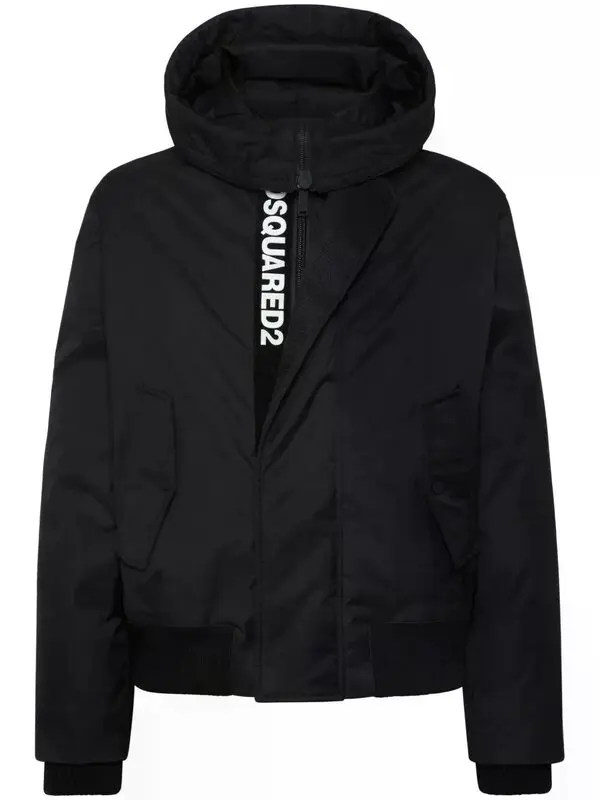 Dsquared2 Concealed Logo-print Padded Jacket