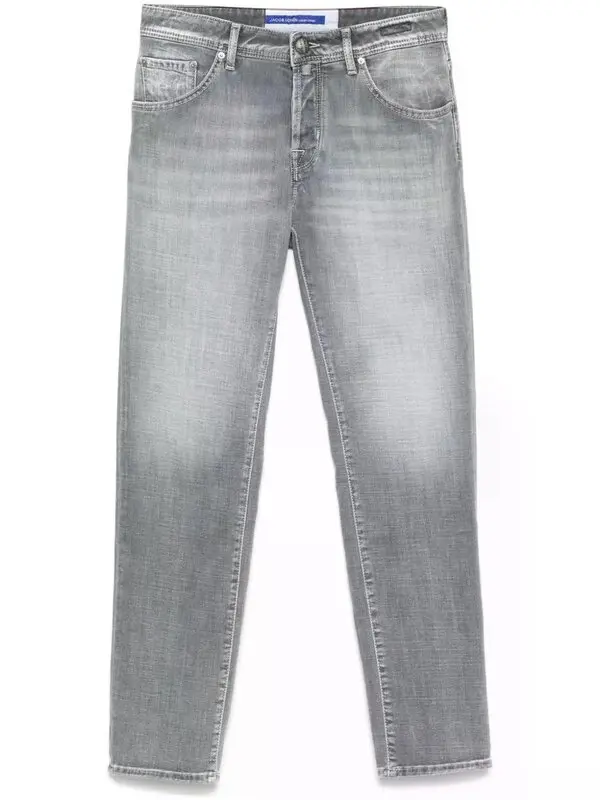 Jacob Cohen Slim Cropped Jeans - Grey