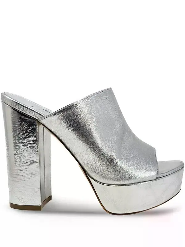 MADISON MAISON Marilu Platform Sandals - Silver