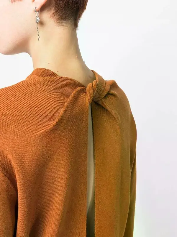 Proenza Schouler White Label Jumper With Rear Knot Detail