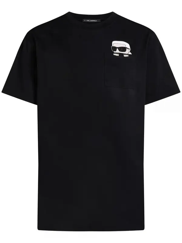 Karl Lagerfeld Ikon T-shirt - Black