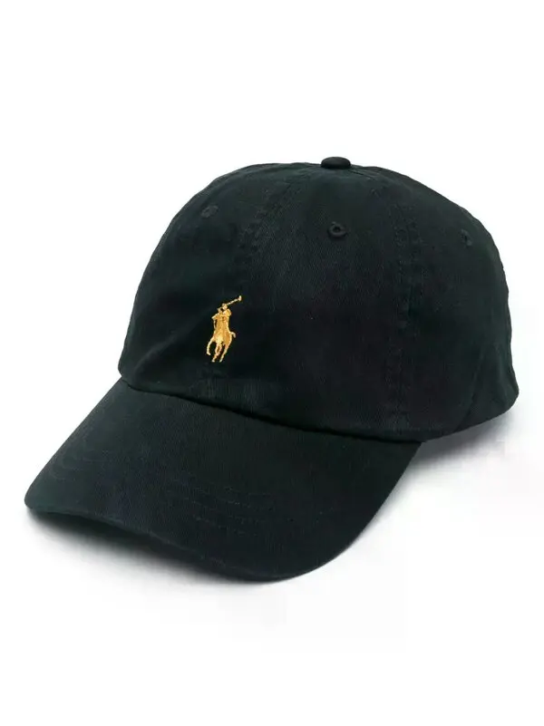 Polo Ralph Lauren Embroidered-logo Cotton Baseball Cap - Black