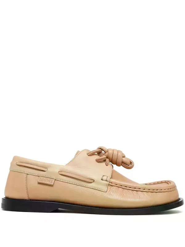 Loewe Campo Derby Shoes - Neutrals
