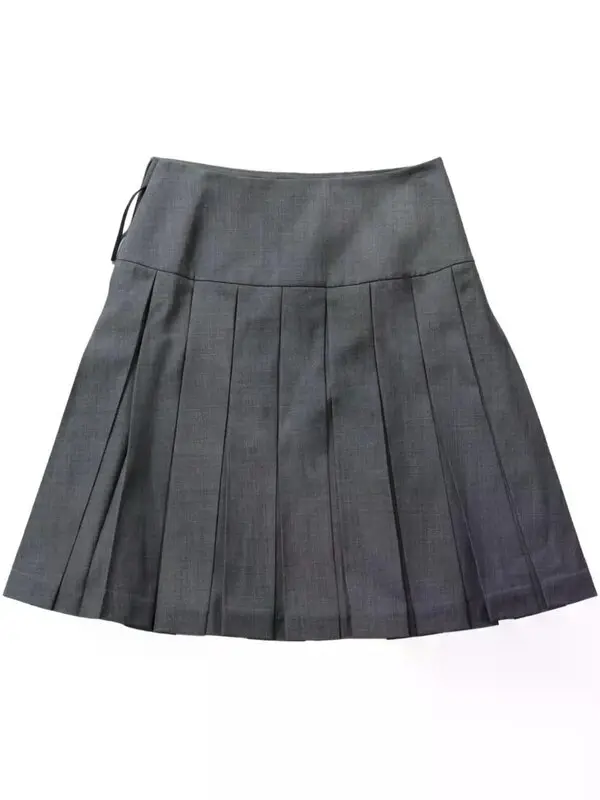 SHUSHU/TONG Wool-blend Pleated Skirt