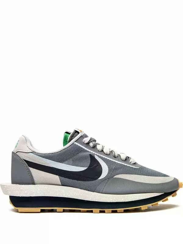 Nike X Clot X Sacai Ldwaffle Cool Sneakers - Grey