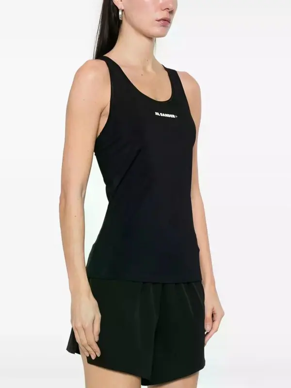 JIL SANDER Technical Jersey Tank Top