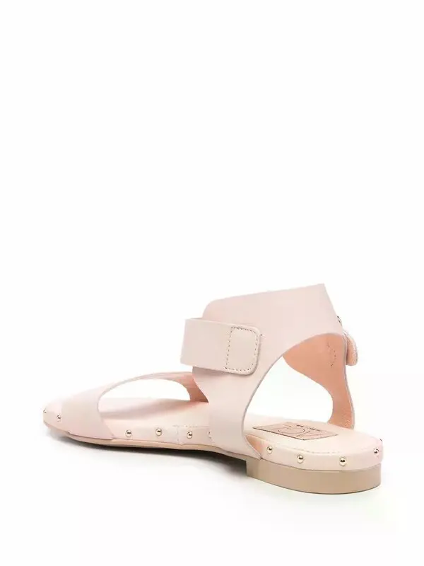 Agl Sveva Studded Leather Sandals
