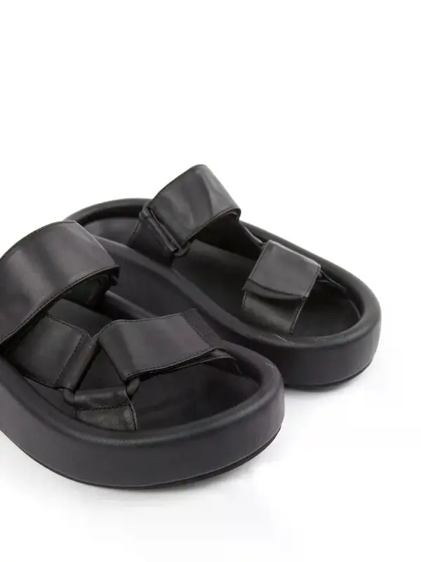 MAISON MARGIELA Webbing Leather Platform Sandals