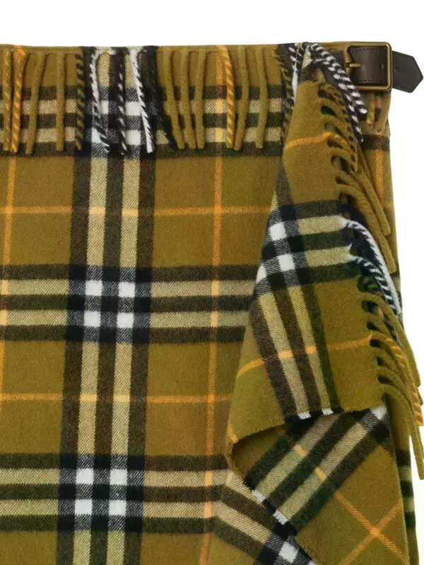 Burberry Decorative Buckle Skirt