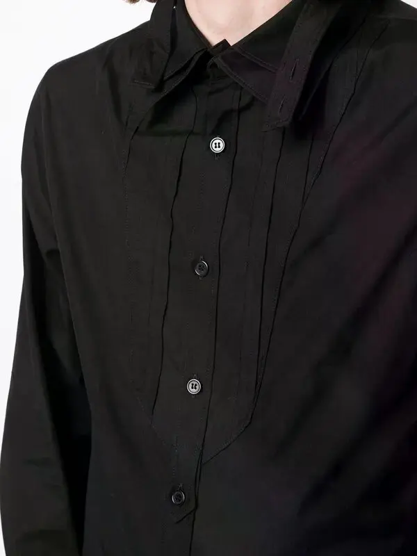 Yohji Yamamoto Bowtie-collar Oversized Shirt