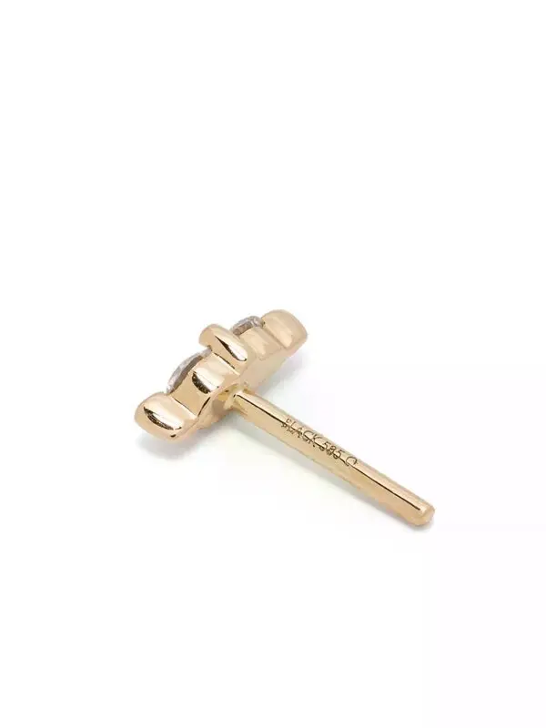 MARIA BLACK 14kt Yellow Hazy Gleam Piercing Single Earring