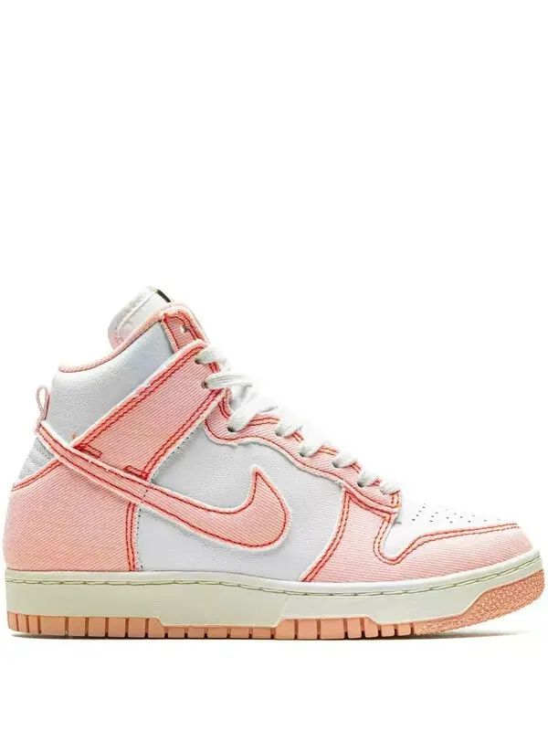 Nike Dunk High 1985 Arctic Orange Sneakers - White