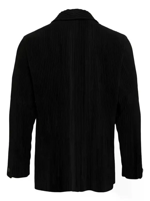 Issey Miyake Plissé-effect Single-breasted Blazer