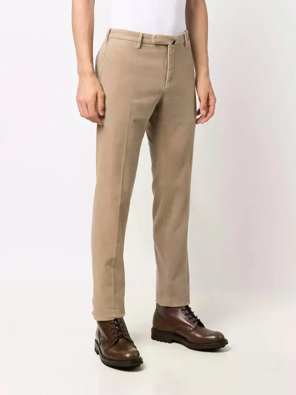Incotex Slim-fit Cotton Trousers