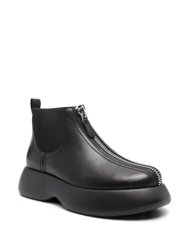 3.1 Phillip Lim Mercer Ankle Boots With Front Zip Fastening