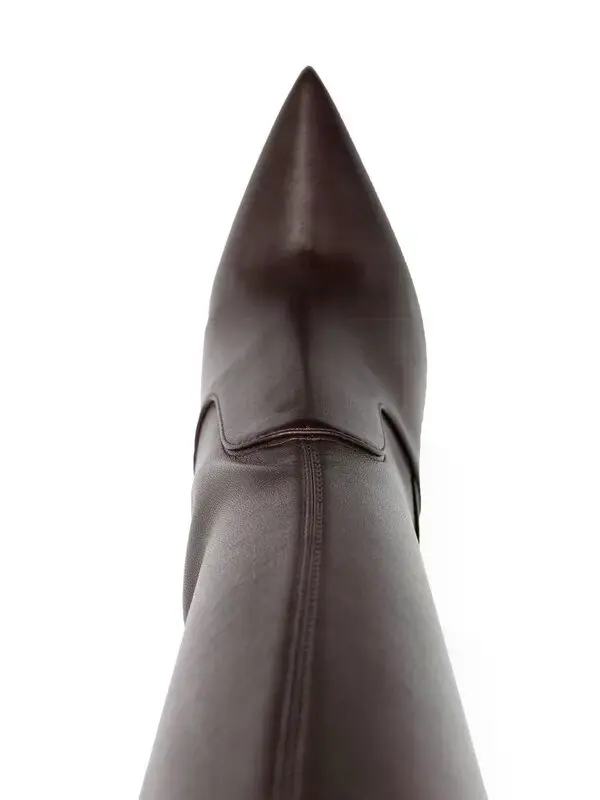 LE SILLA Eva 115mm Thigh-high Boots - Brown