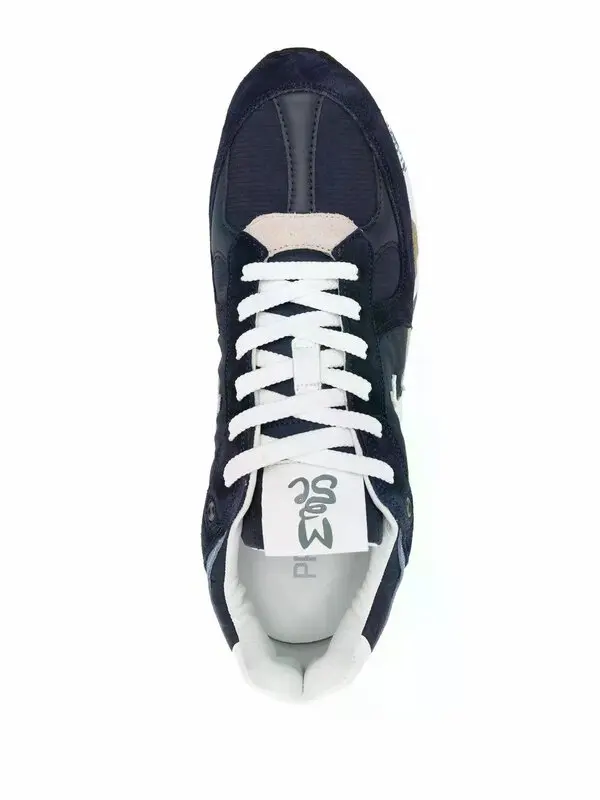 Premiata Mase Panelled Sneakers - Blue