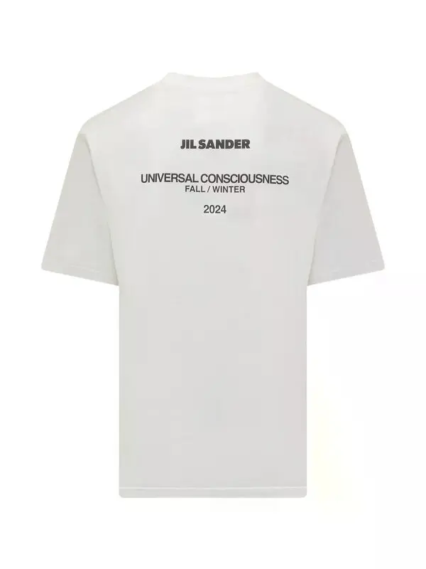 JIL SANDER Logo-print Cotton T-shirt