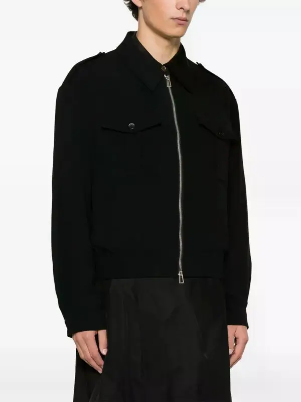 SONGZIO Zip-up Hunting Jacket With Flap Pockets