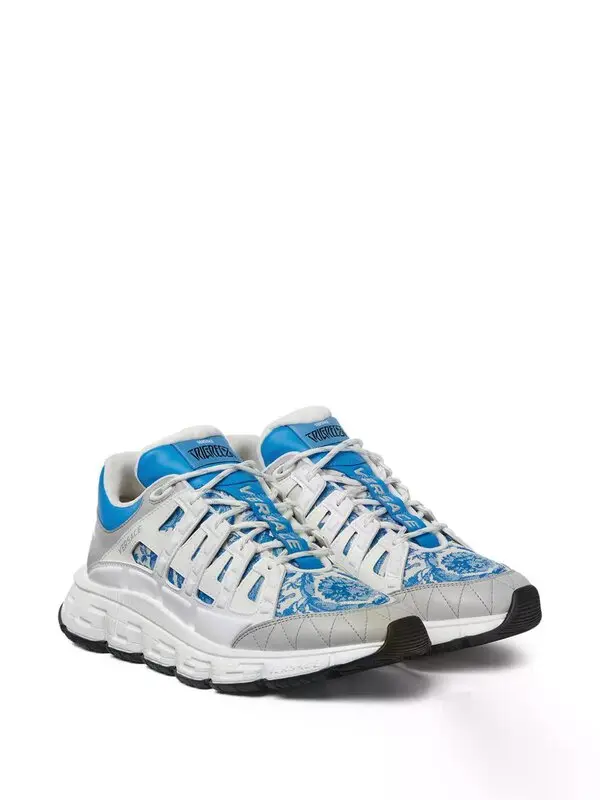 Versace Trigreca Sneakers - White