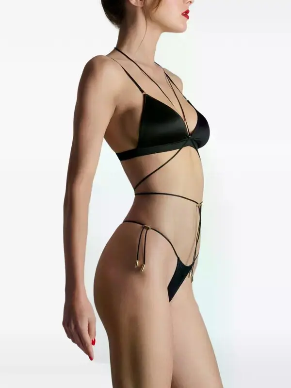 MAISON CLOSE French Kiss Thong - Black