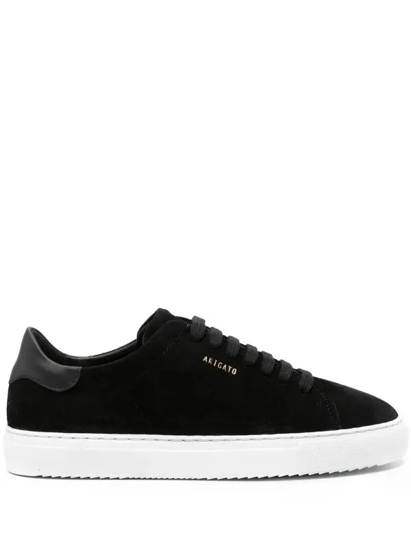 Axel Arigato Clean 90 Suede Sneakers - Black