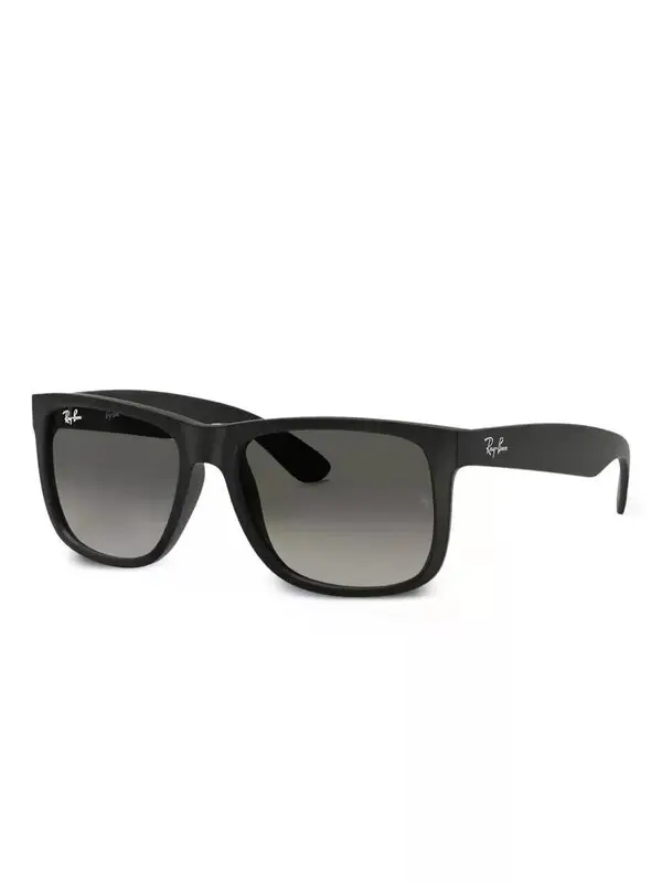 Ray-ban Justin Rectangle-frame Sunglasses - Black