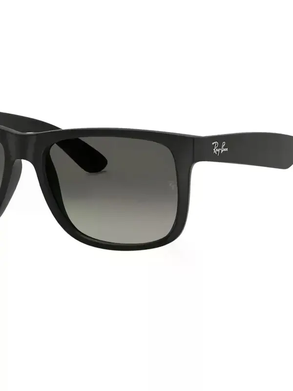 Ray-ban Justin Rectangle-frame Sunglasses - Black