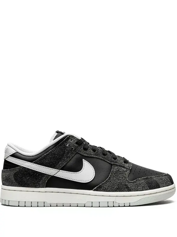 Nike Dunk Low Retro Animal Pack Zebra Sneakers - Black
