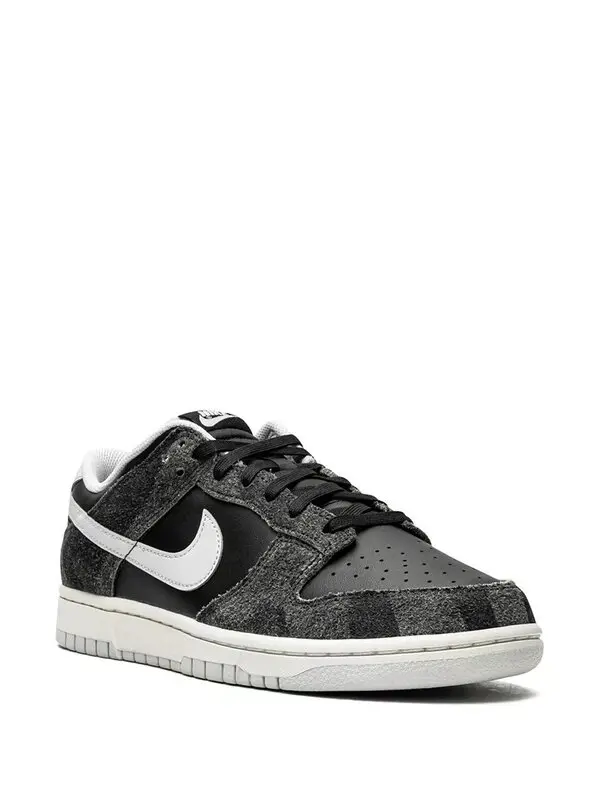 Nike Dunk Low Retro Animal Pack Zebra Sneakers - Black