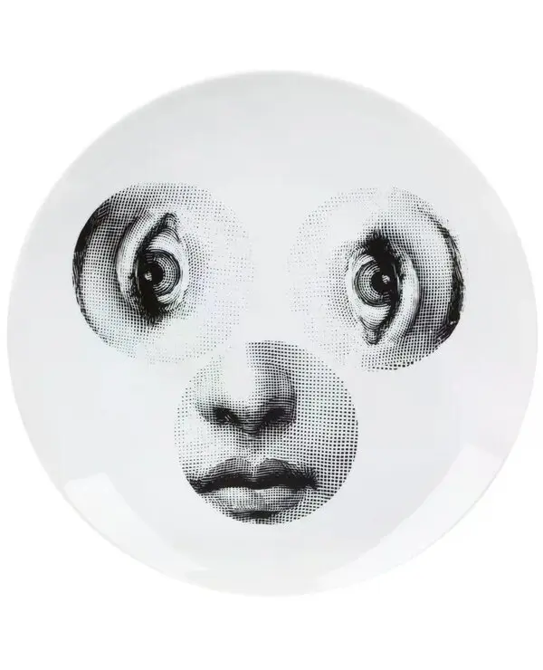 FORNASETTI Plate - White