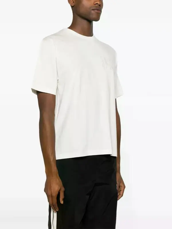 Palm Angels Logo-embroidered Cotton T-shirt