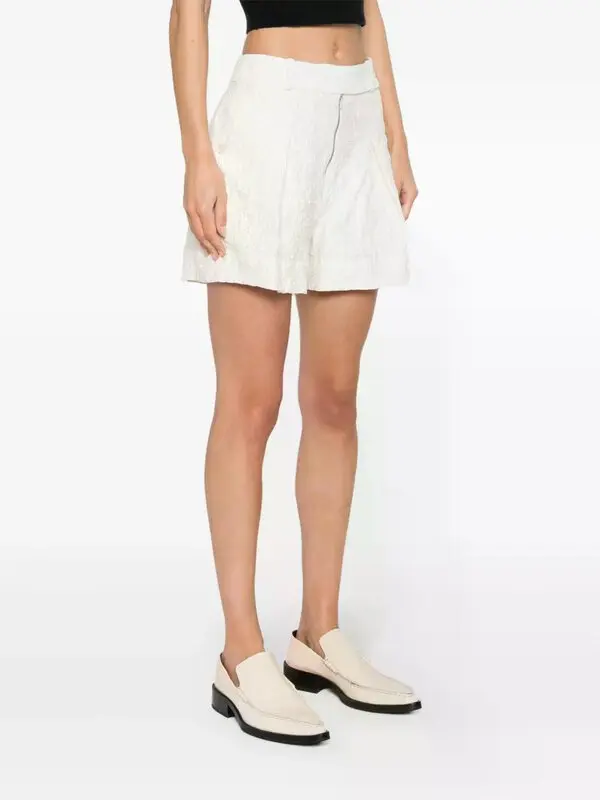 JIL SANDER Belt-loop Shorts - Neutrals