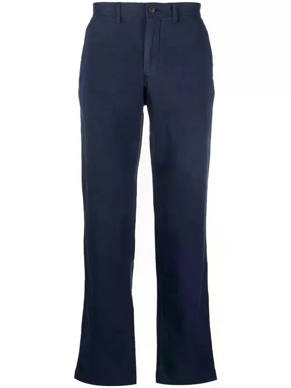 Polo Ralph Lauren Cropped Chino Trousers - Blue