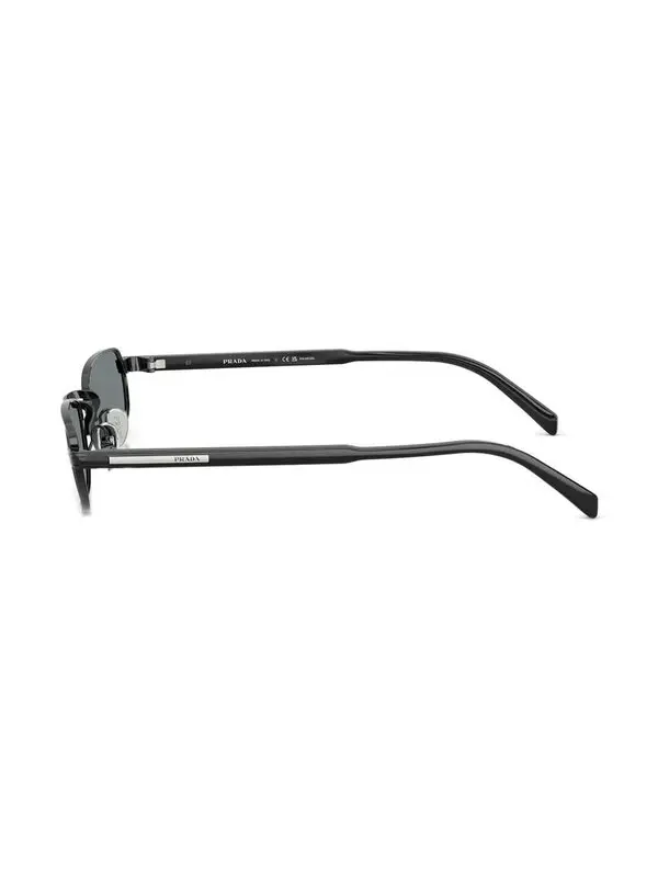 Prada Rectangle Frame Sunglasses - Black